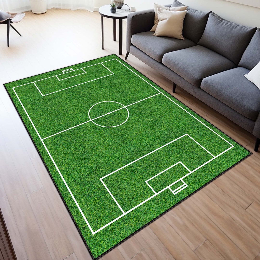 Soccer Field Rug, Football Field Rug, Soccer Rug, Football Rug, Soccer ...