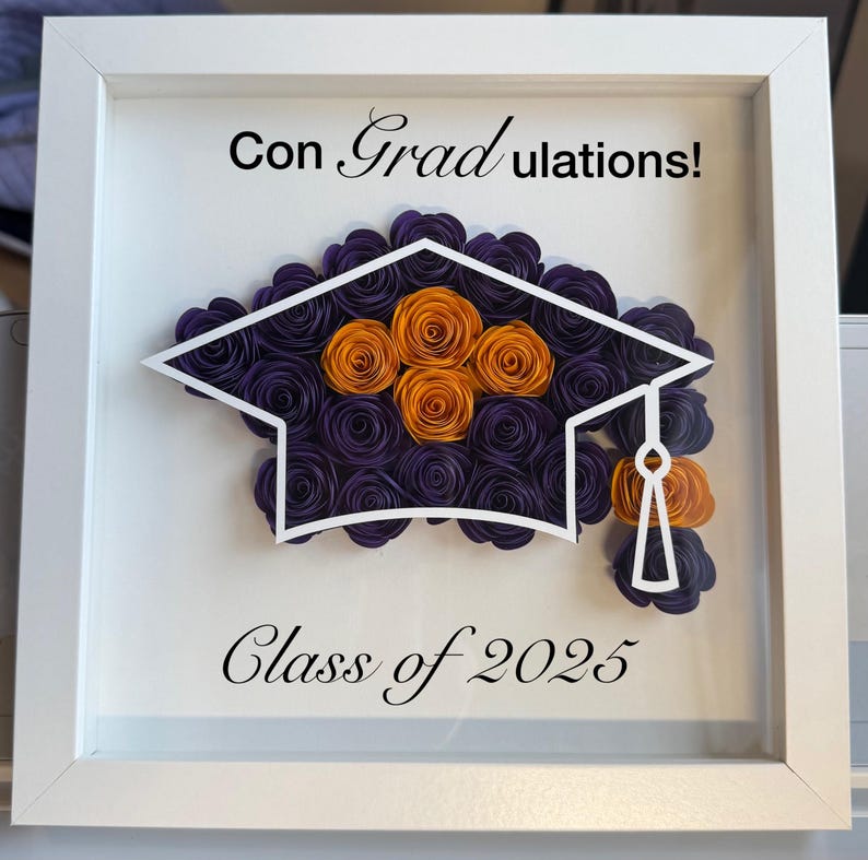 Graduation, Personalization, Paper Flowers, Monumental Achievements - Etsy