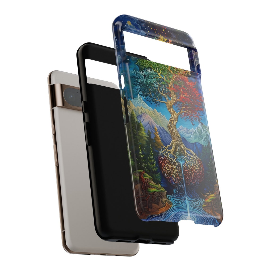 Yggdrasil tree of Life Google Phone Case Pixel 6 Case, Google Pixel 7 ...