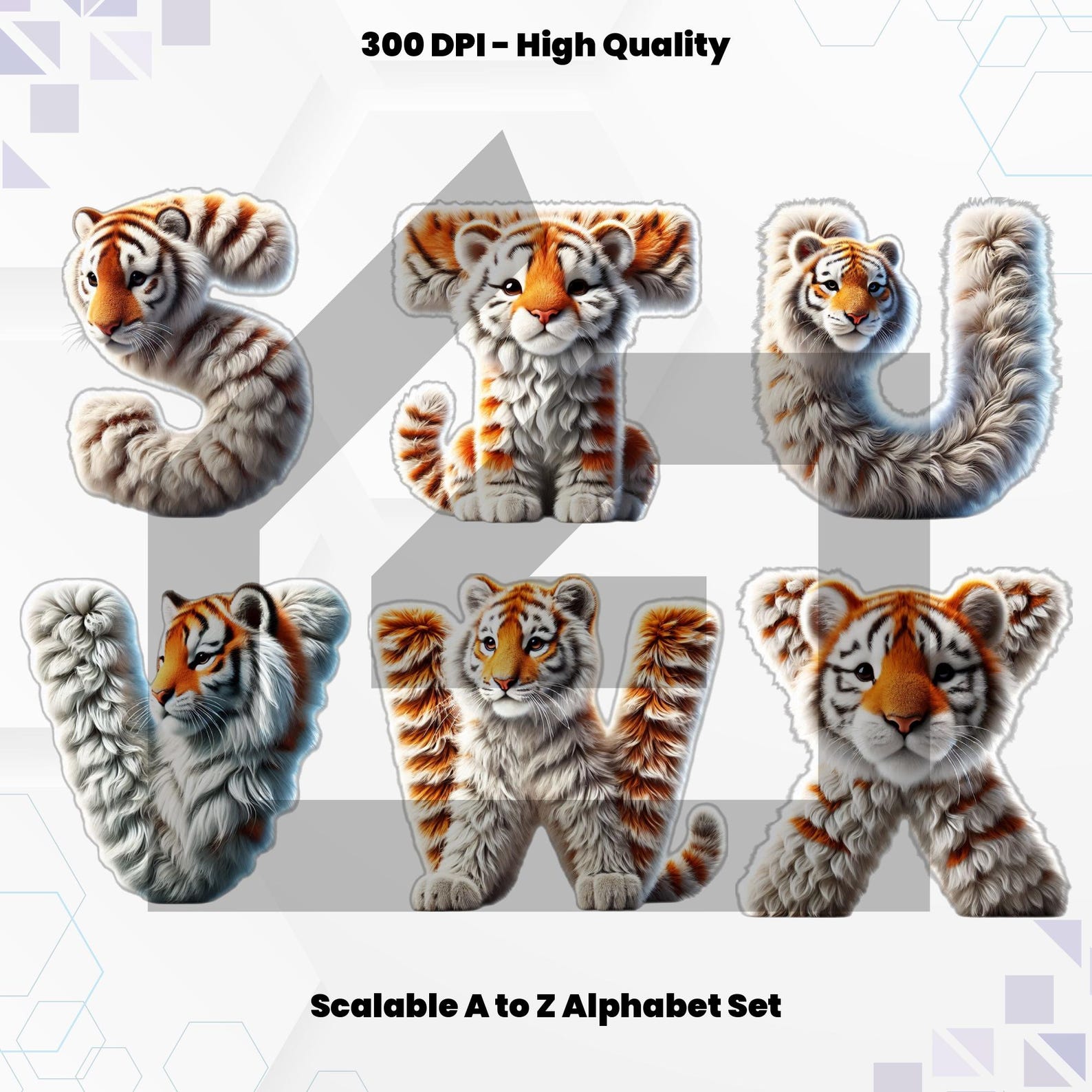 Tiger Png Clipart Tiger Letters Tiger Fur Font Alphabet Png Doodle Font ...
