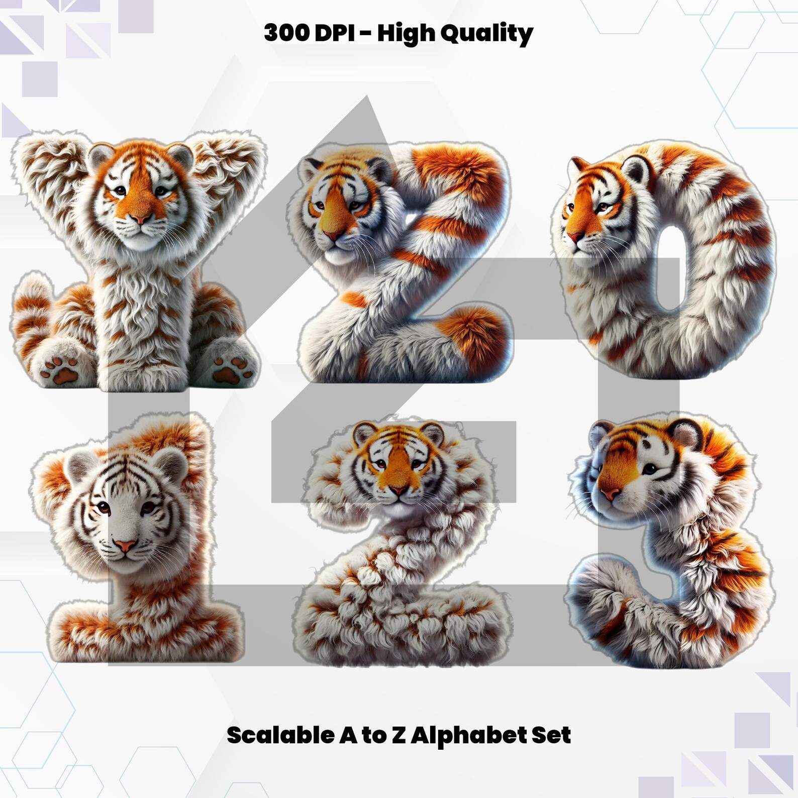 Tiger Png Clipart Tiger Letters Tiger Fur Font Alphabet Png Doodle Font ...