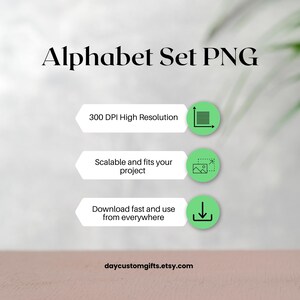Butterfly Alphabet Clip Art PNG Bundle, Colorful Letters and Numbers ...