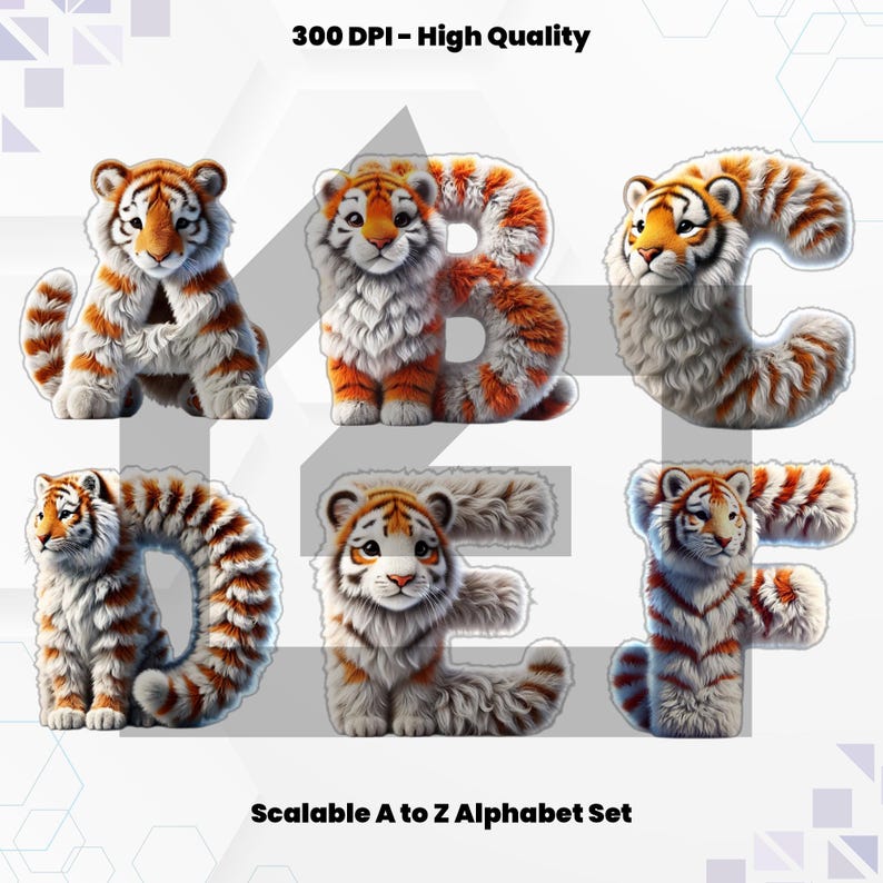 Tiger Png Clipart Tiger Letters Tiger Fur Font Alphabet Png Doodle Font ...