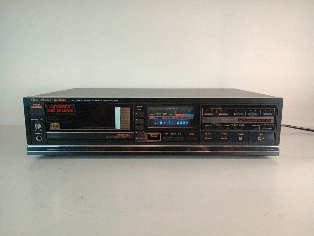Studio Standard by Fisher Automatic Disc Changer DAC-195. Tested and ...