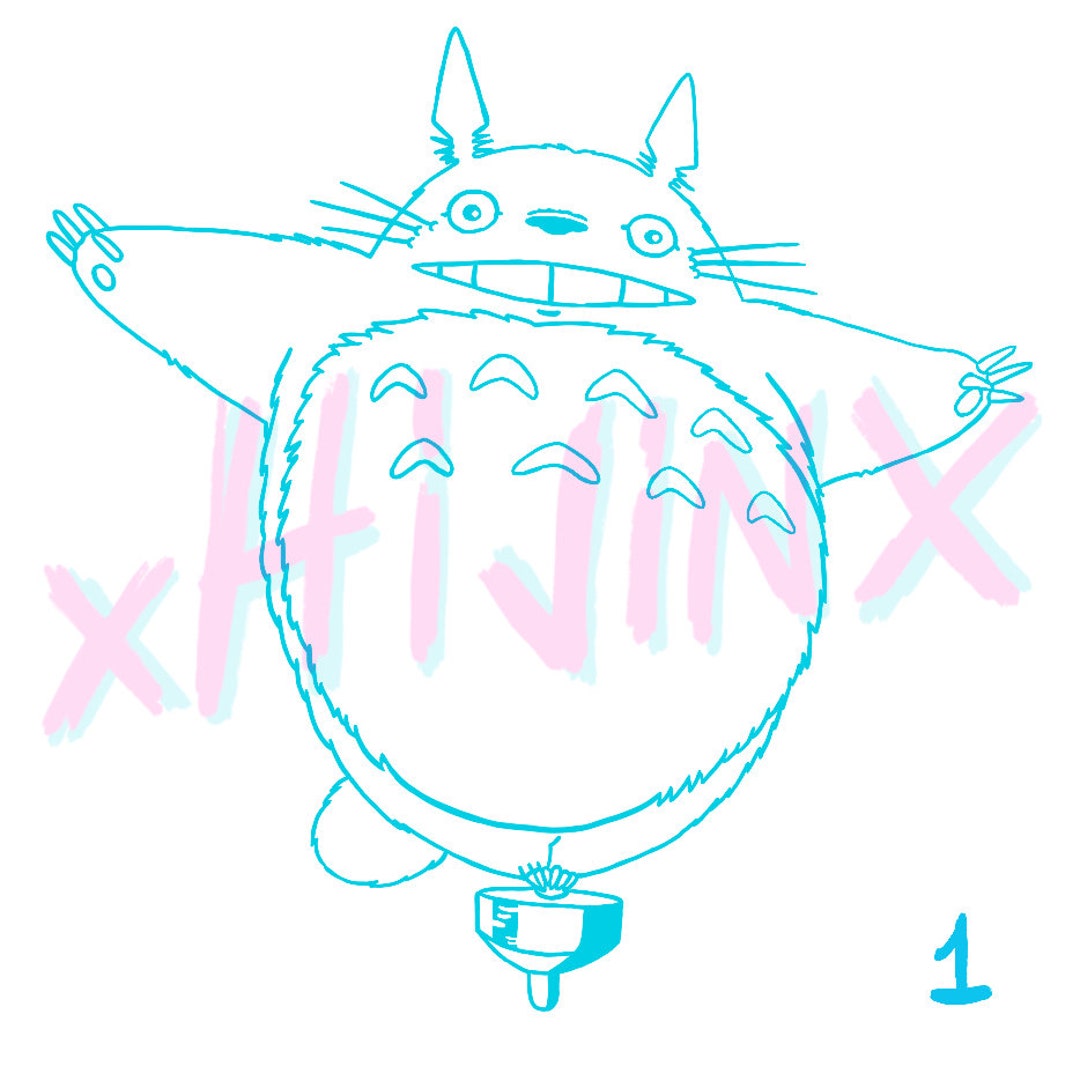 Totoro Fly Tonari Ghibli Miyazaki Vinyl Decal Fanart - Etsy