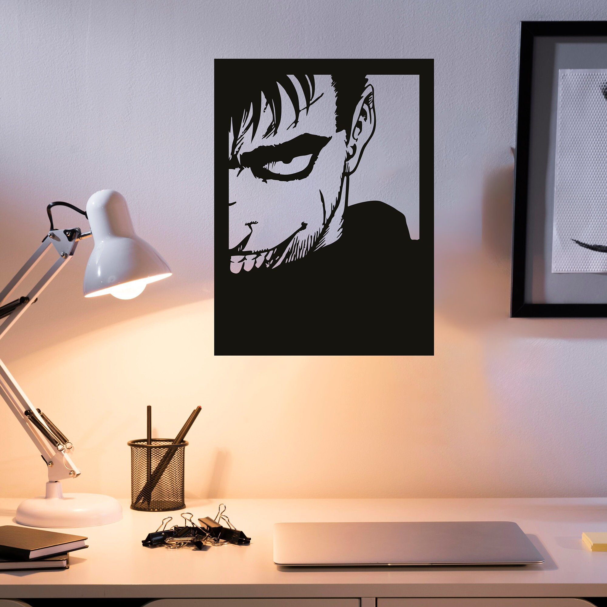 Berserk Guts SVG Anime Manga Wall Art Decor Minimalist File for Laser ...