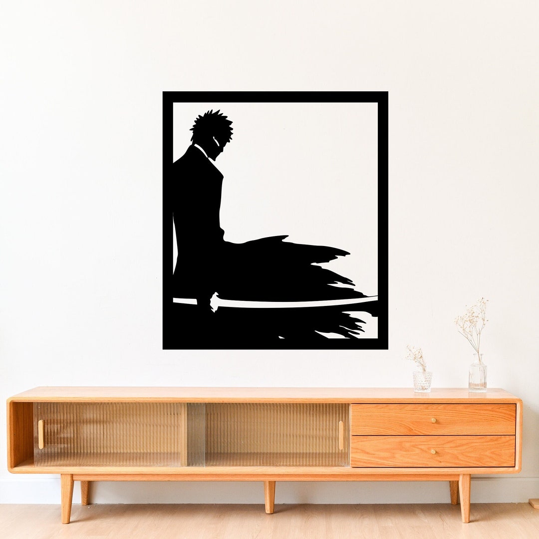 Bleach Ichigo Bankai Anime File for Laser Cutting Machine, CNC ...