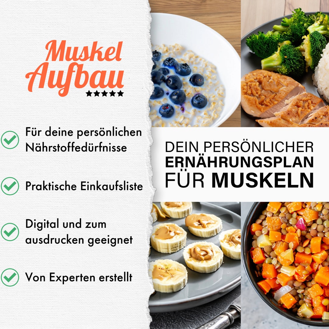 Muscle Building Nutrition Plan Lots of Protein for Big Muscles and a ...