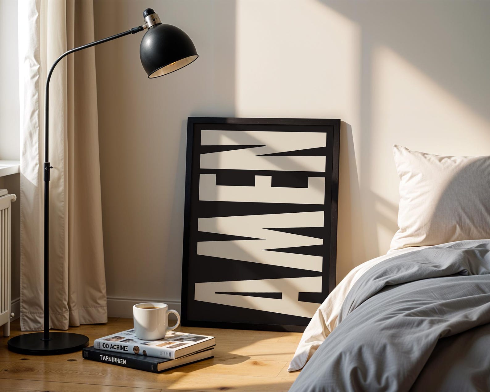 Amen Poster, Jesus Poster, Christian Poster, Christian Gifts, Retro ...