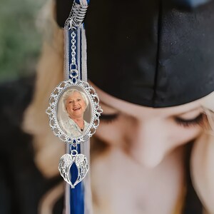 Custom Memorial Graduation Cap Tassel Charm, Keep Your Loved One's ...