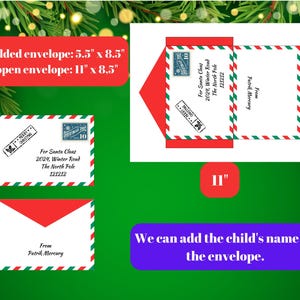 Santa Letter Editable Bundle: Letter to Santa, Letter From Santa, Nice ...