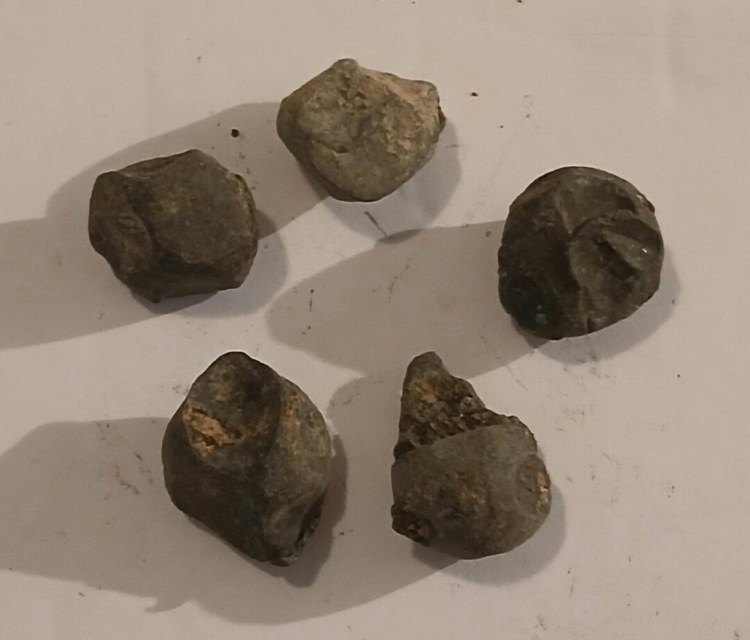 Civil War Era Five Piece Cannister Shot Set From a 3'' Dyer Artillery ...