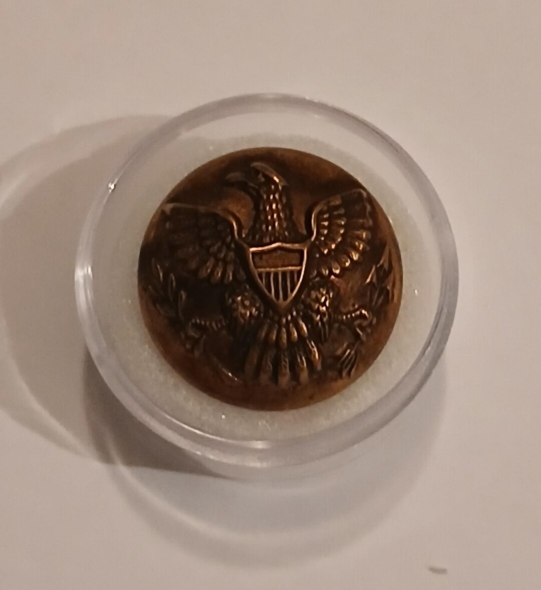 Post Civil War U.S. Army General Service Brass Button: Horstmann Bros ...