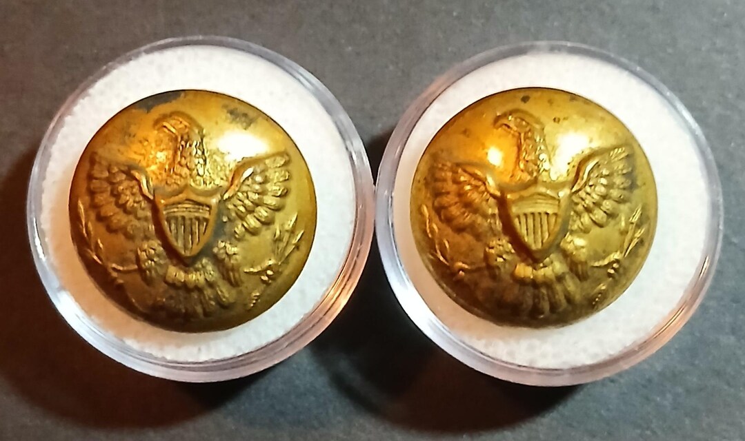 Post Civil War 1875-1885 U.S. Army General Service Coat Button Set by ...