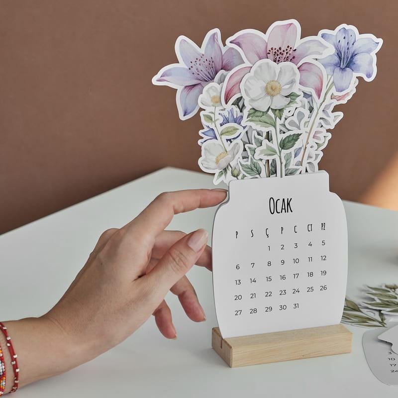 Flower Calendar - Etsy