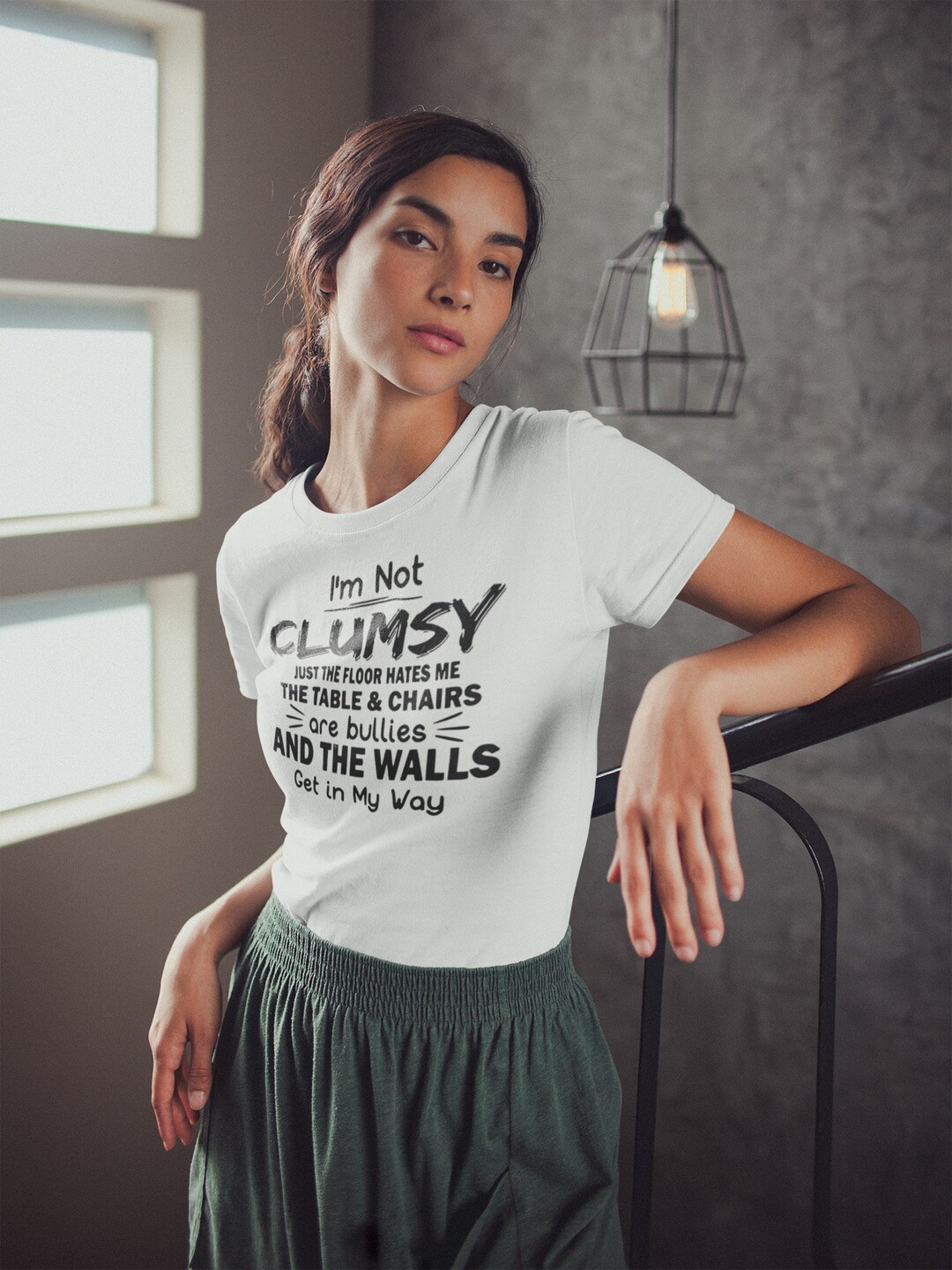 Clumsy T-shirt - Etsy UK