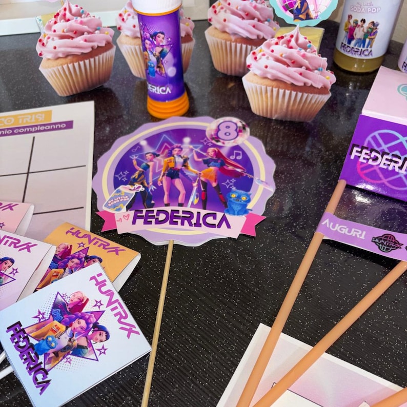 Printable DIY Party Kit. Personalized Birthday Decorations. Choose Your ...