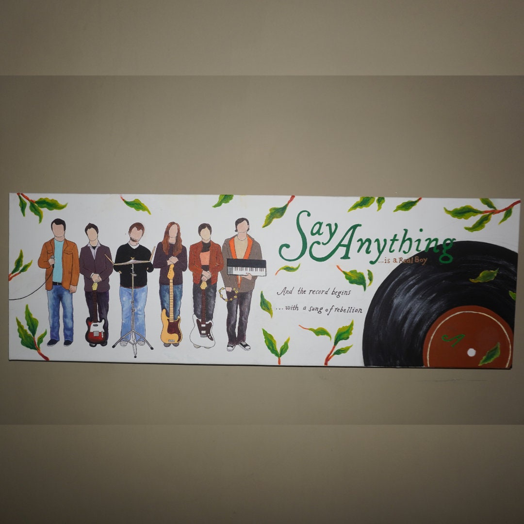 Say Anything - ...is A Real Boy Painting - Etsy