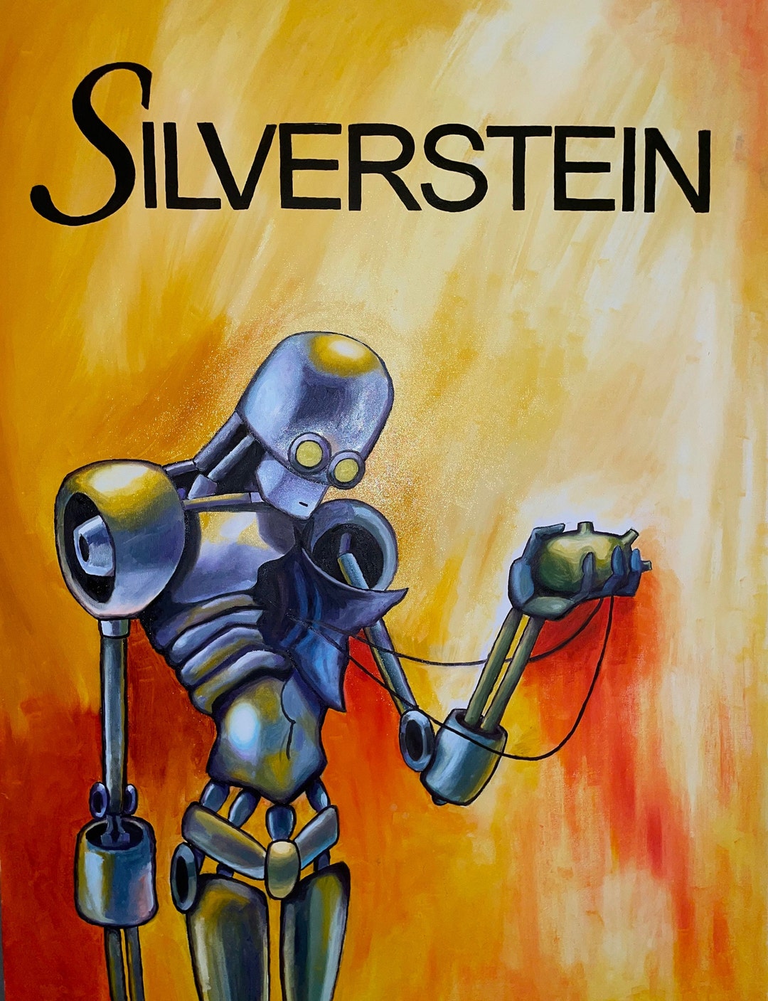 Silverstein - When Broken is Easily Fixed Oil Painting - Etsy