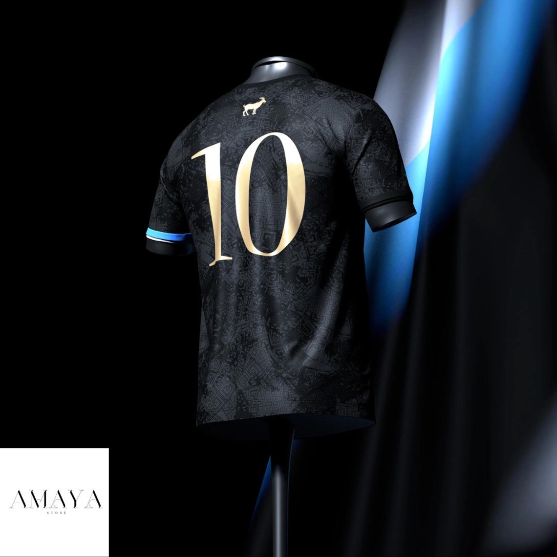 Lionel Messi Football Jersey Messi La Pulga Kit Messi Trikot, Retro ...