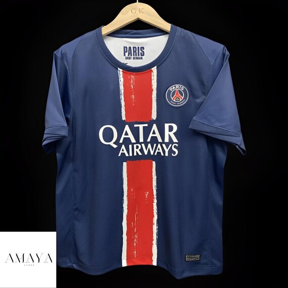 New PSG Football Jersey - Kylian Mbappé Kit | Retro S… - Gem