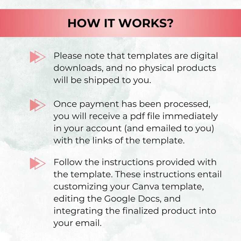 Modern Email Signature Template With Clickable Icons, Editable in Canva & Google Docs, Gmail ...