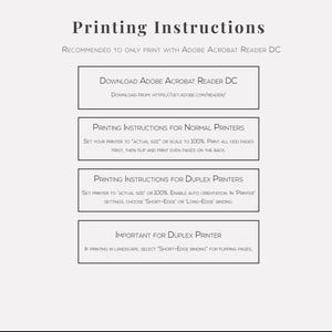 Printable Daily and Weekly Planner Inserts | Time Management, Task ...