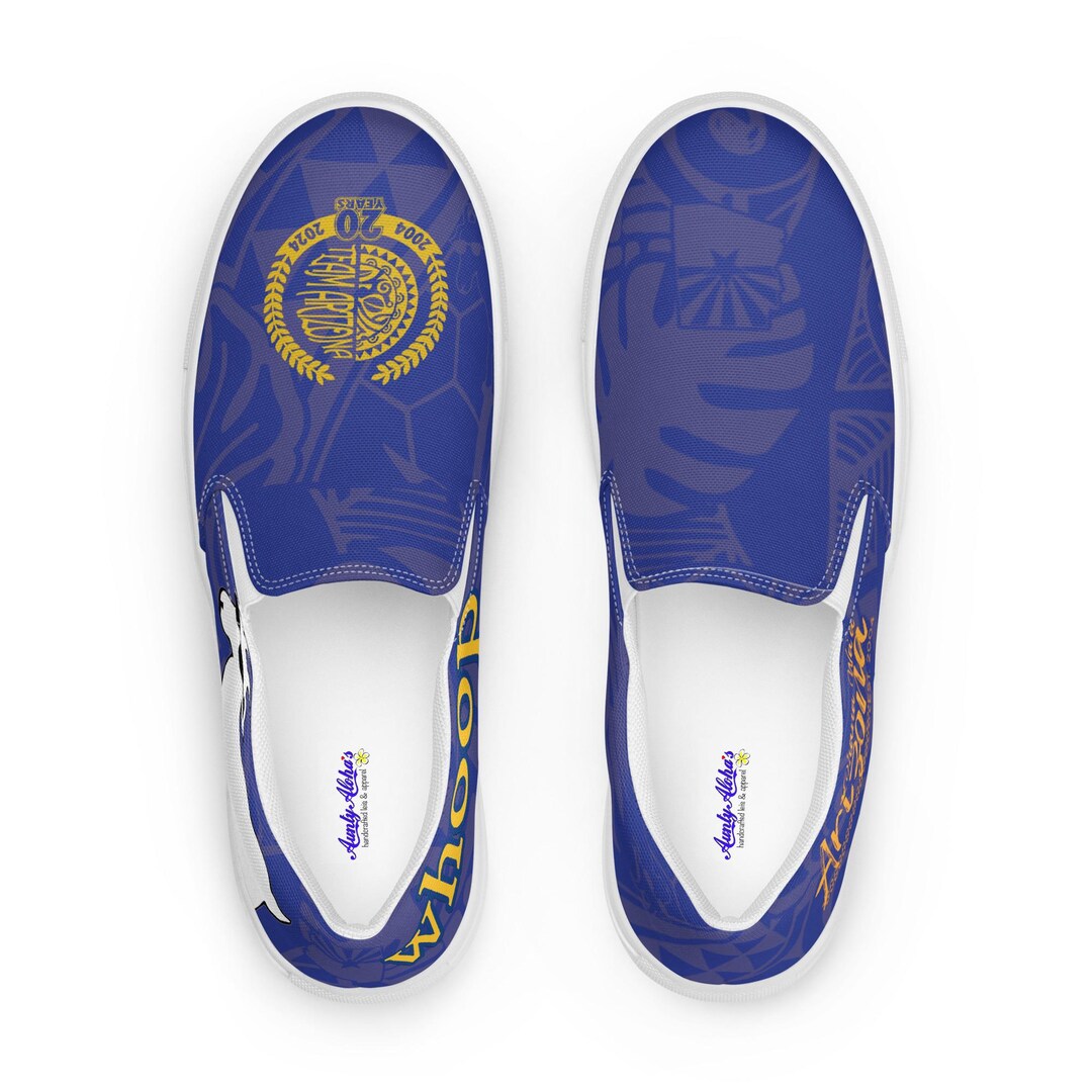 TAZ Men’s Slip-on Canvas Shoes - Etsy