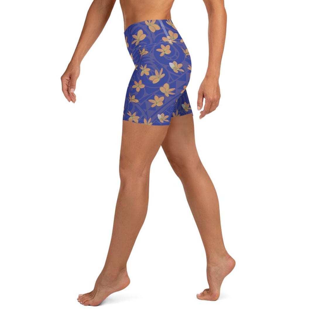24 TAZ Yoga Shorts Blue - Etsy