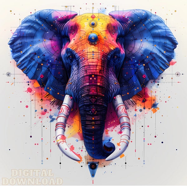 Elephant Head for Wall - Etsy