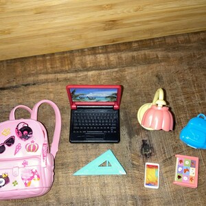 Barbie Doll Playset/ Barbie School Supplies/ Barbie Accessories - Etsy