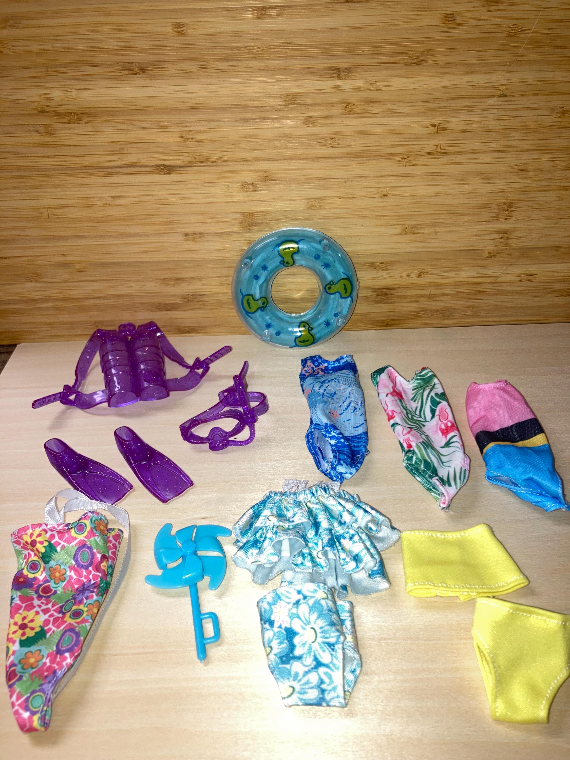 Barbie Doll Swim Wear Outfits/ Barbie Doll Summer Clothes/barbie Doll ...