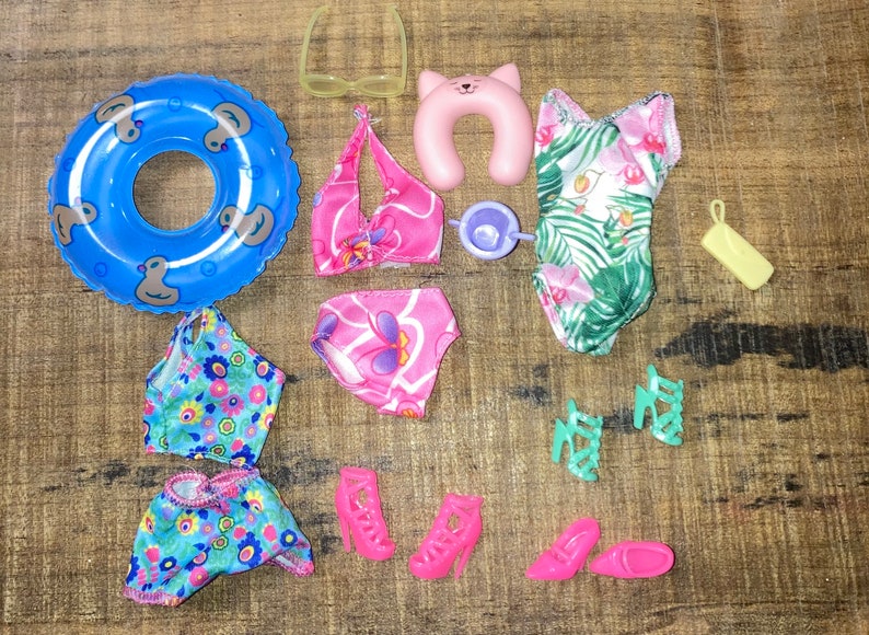 Barbie Swim Wear Outfits/ Barbie Summer Clothes - Etsy