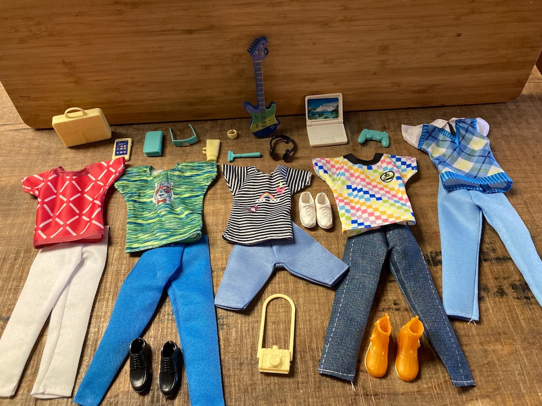 Barbie Ken Doll Fashions/ Ken Doll Clothing Set/ Ken Doll Outfits - Etsy