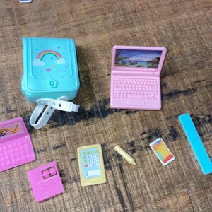 Barbie Doll Playset/ Barbie School Supplies/ Barbie Accessories - Etsy