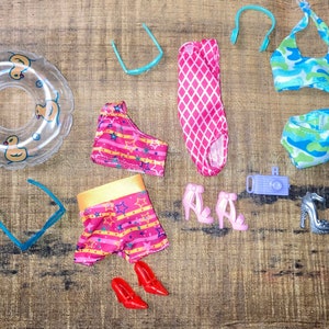 Barbie Swim Wear Outfits/ Barbie Summer Clothes - Etsy