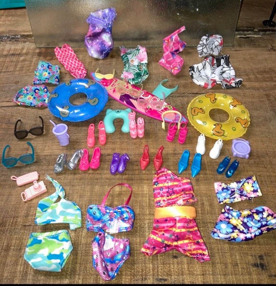 Barbie Swim Wear Outfits/ Barbie Summer Clothes - Etsy