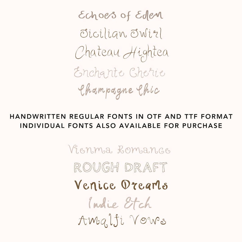 Handwritten Script Font Bundle, Calligraphy Logo Font, Cursive ...