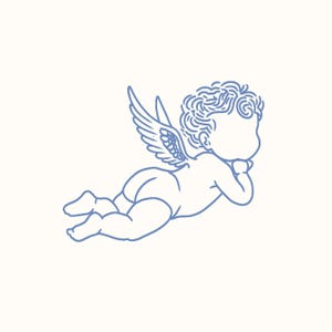 Cherub Vector Clipart, Faceless Cupid PNG, Valentine's Angel Art, Greek ...