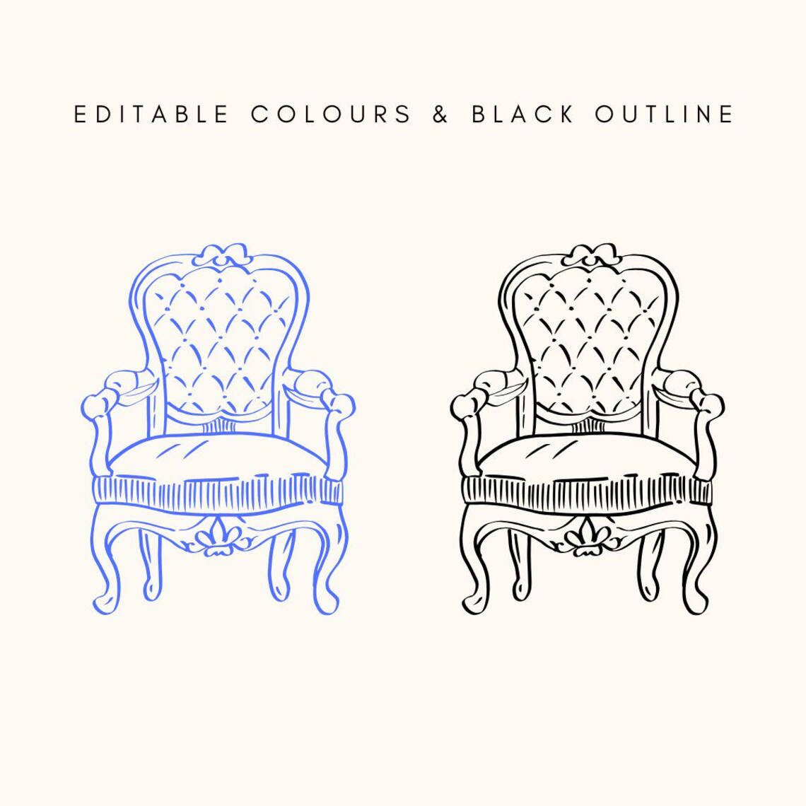 Elegant Vintage Victorian Clipart Collection – 1800s Bridal Wedding ...