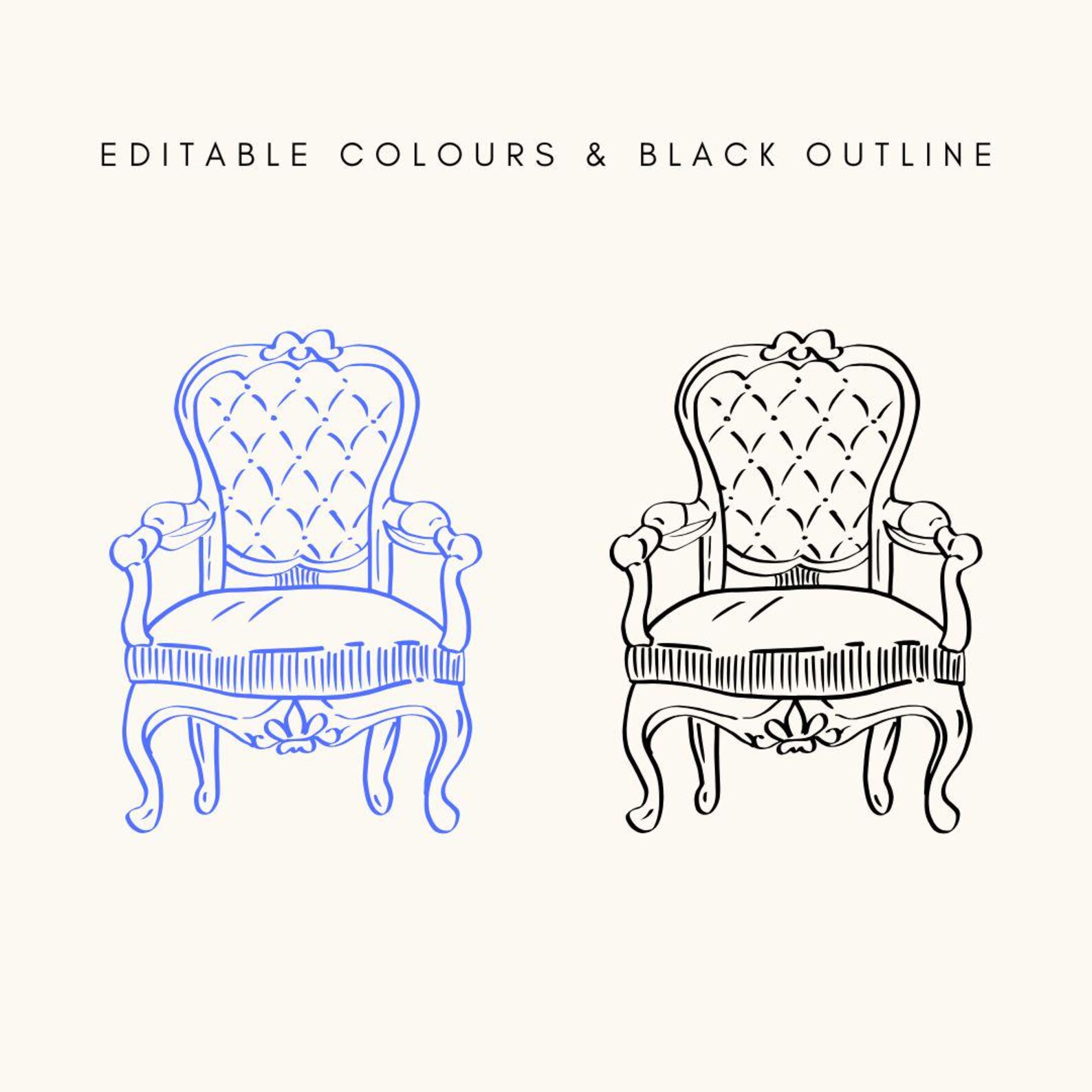 Elegant Vintage Victorian Clipart Collection – 1800s Bridal Wedding ...