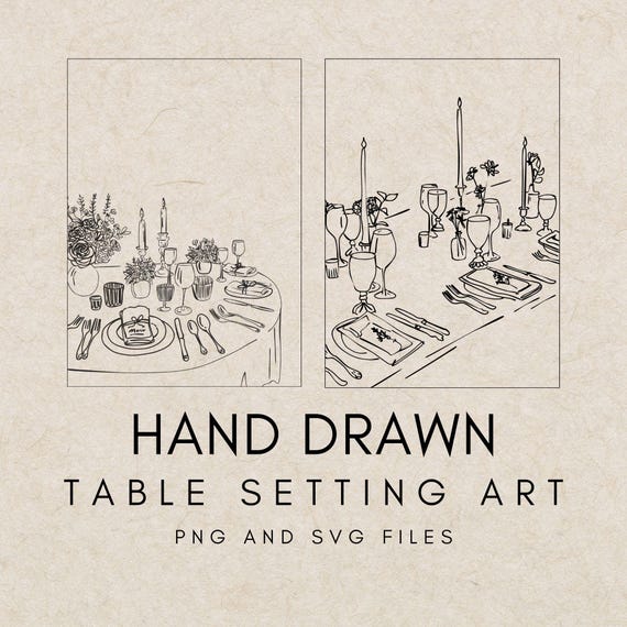 Italian Table Setting Diagram