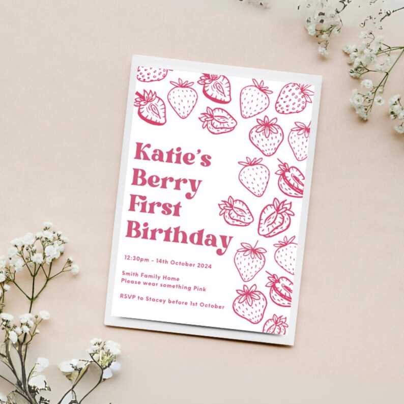 Hand Drawn Strawberry Clipart Bundle, Scribble Food Clip Art Bundle ...