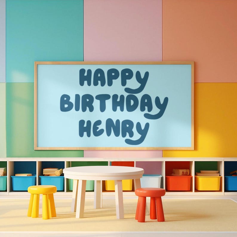 Bluey Inspired Kids Cute Font, Handwritten Bubble Font, Outline Font ...