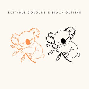 Koala Bear Clipart, Cute Koala PNG, Hand-drawn Koala Illustration ...