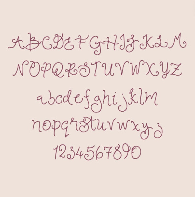 Handwritten Font, Quirky Calligraphy, Scribble Font, Modern Font, Fun ...