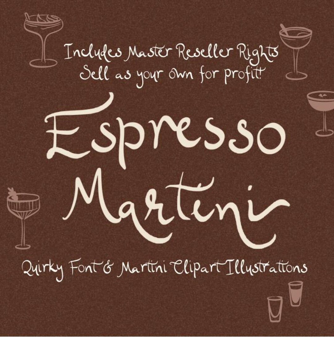 Quirky Handwriting Wedding Font, Cursive Calligraphy Font Clipart ...