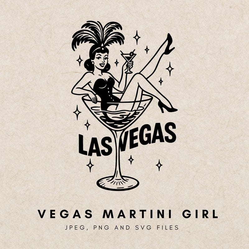 Showgirl Martini Glass - Etsy