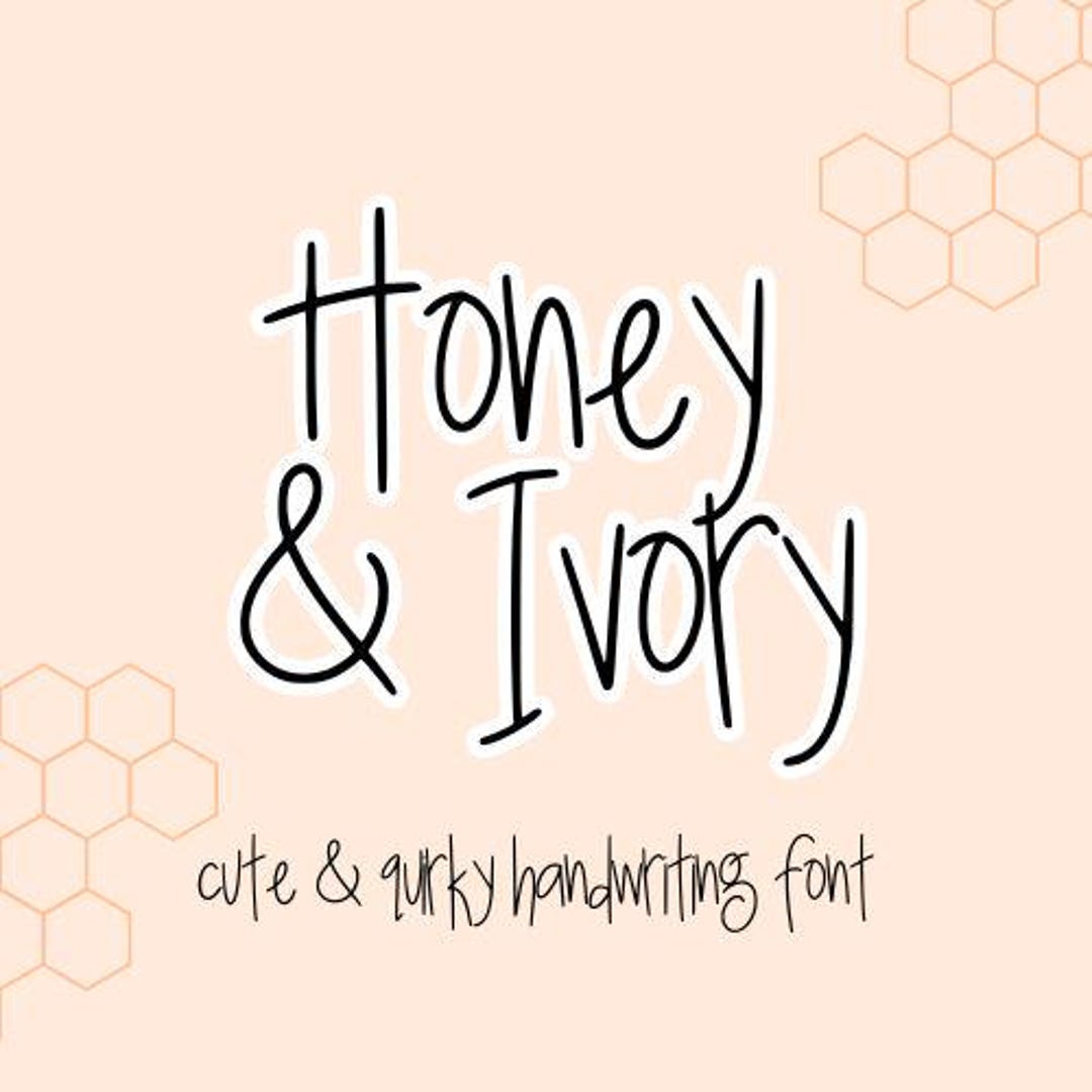 Cute Fun Font, Canva Procreate Font, Handwritten Script Font, Cricut ...