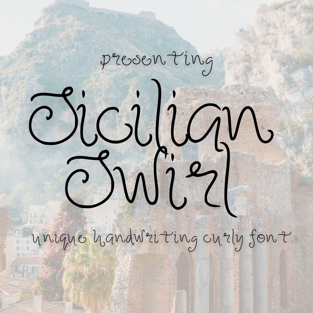 Quirky Script Font, Scribble Font, Calligraphy Font, Handwritten ...